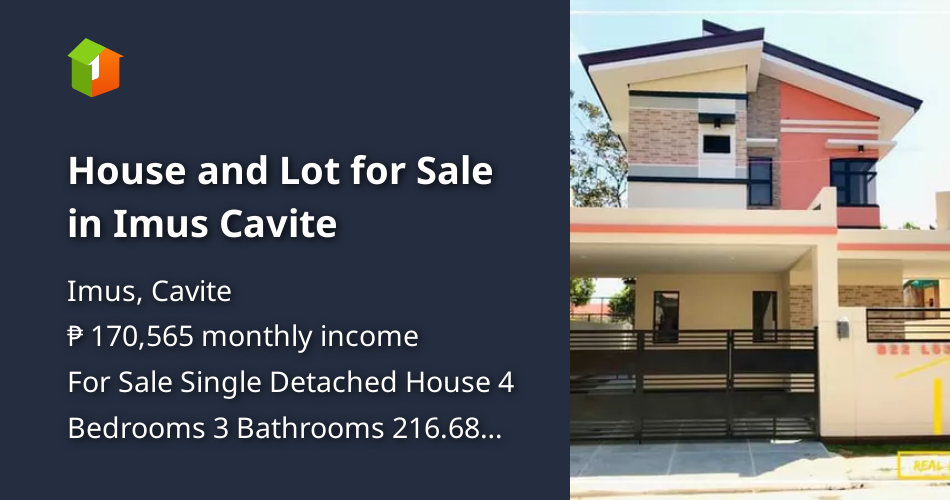 House and Lot for Sale in Imus Cavite [Houses and Lots 🏘️] (March 2021 ...
