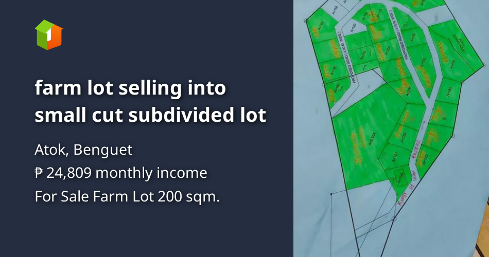 Farm lot selling into small cut subdivided lot [Lots 🚜] (April 2026) in ...