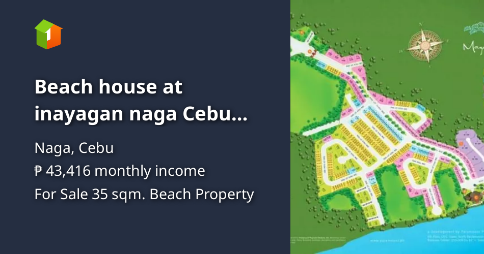 Beach house at inayagan naga Cebu 145k dp only [Beach Properties 🏖️ ...