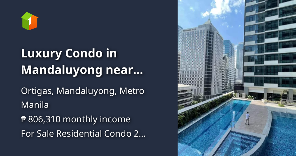 Luxury Condo in Mandaluyong near ShangriLa [Condos 🏙️] (February 2023 ...