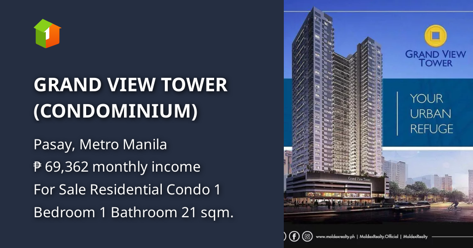 GRAND VIEW TOWER (CONDOMINIUM) [Condos 🏙️] (January 2024) in Pasay ...