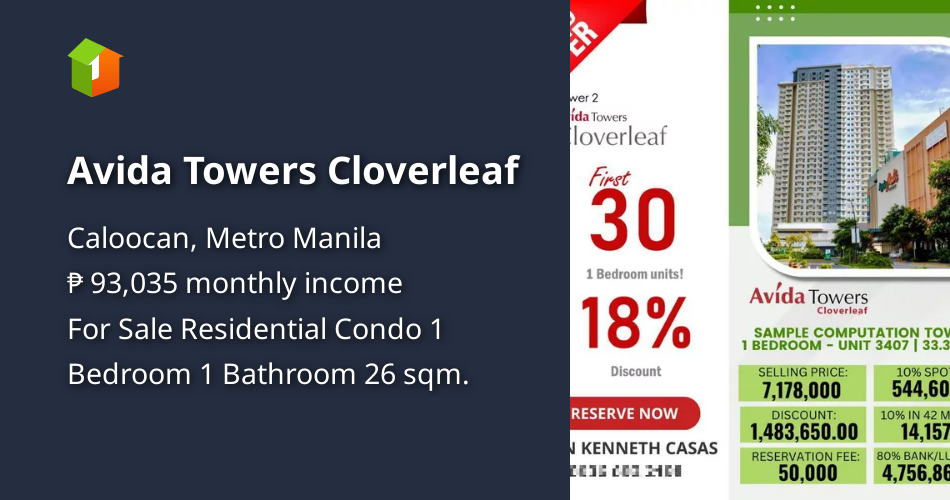 Avida Towers Cloverleaf [Condos 🏙️] (July 2024) in Caloocan, Metro ...