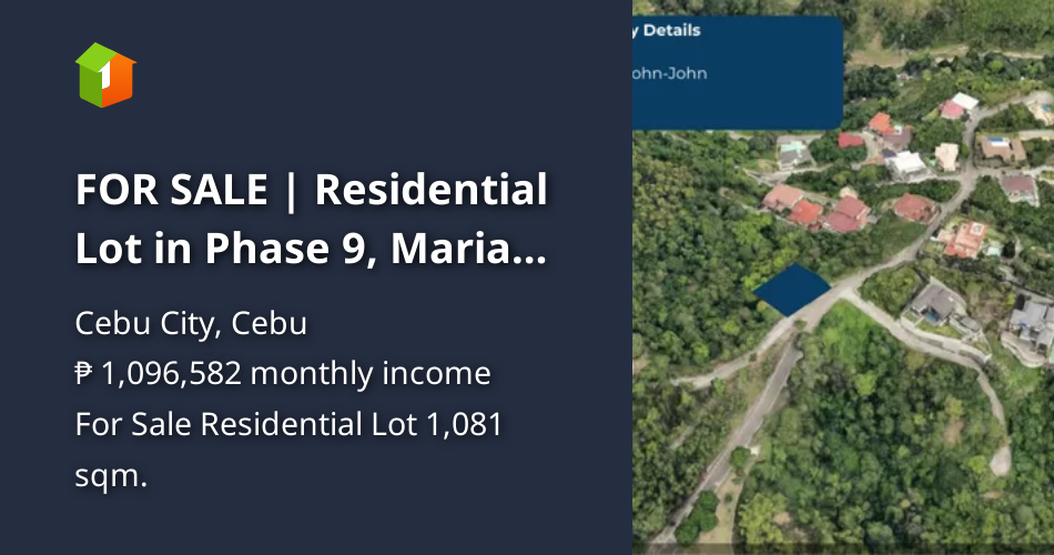 FOR SALE | Residential Lot in Phase 9, Maria Luisa Estate Park, Banilad ...