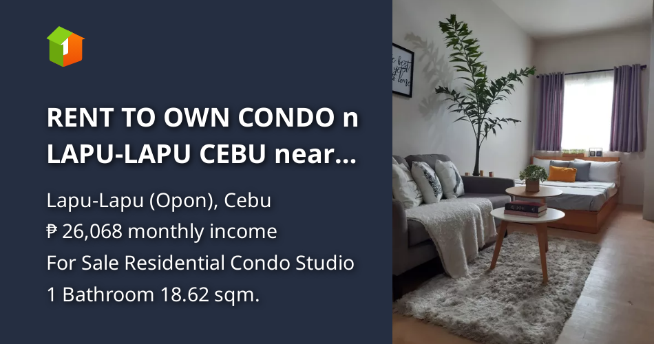 RENT TO OWN CONDO n LAPU-LAPU CEBU near MARIBAGO BEACH RESORTS [Condos ...