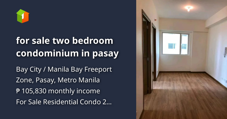 For sale two bedroom condominium in pasay [Condos 🏙️] (April 2025) in ...