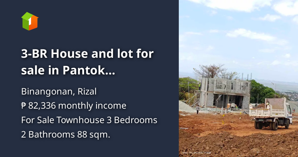 3-BR House and lot for sale in Pantok Binangonan, Rizal [Houses and ...