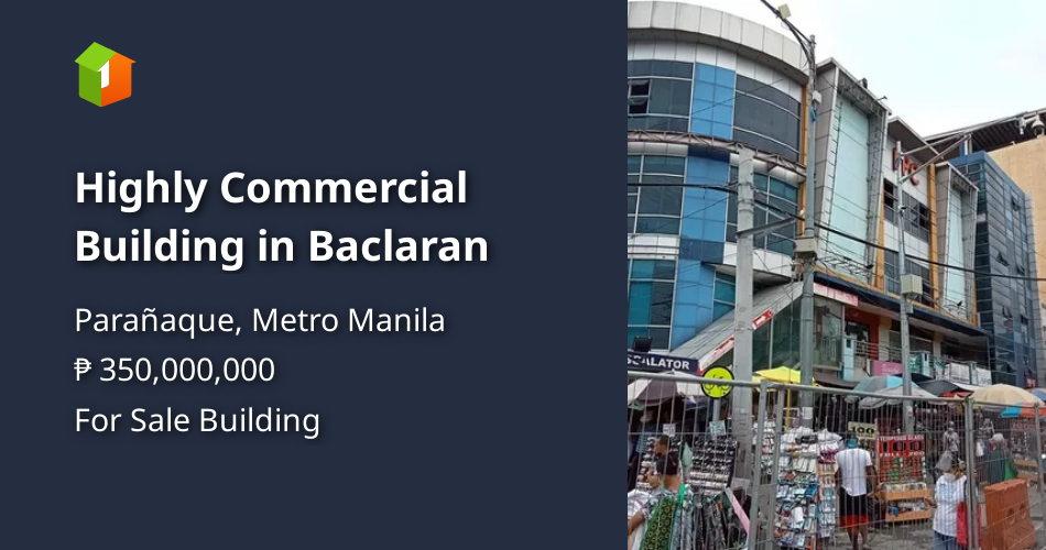 Highly Commercial Building in Baclaran [Commercial Properties 🏭] (April ...