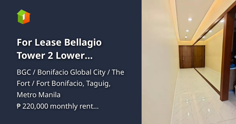 For Lease Bellagio Tower 2 Lower Penthouse condo For Rent [Condos 🏙️ ...
