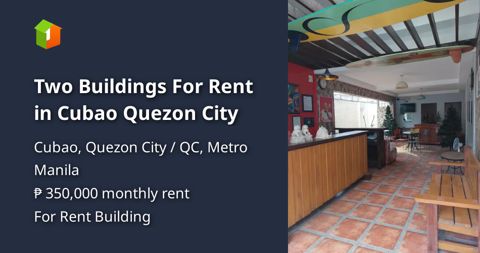 Building For Rent in Cubao Quezon City [Commercial Properties 🏭 ...