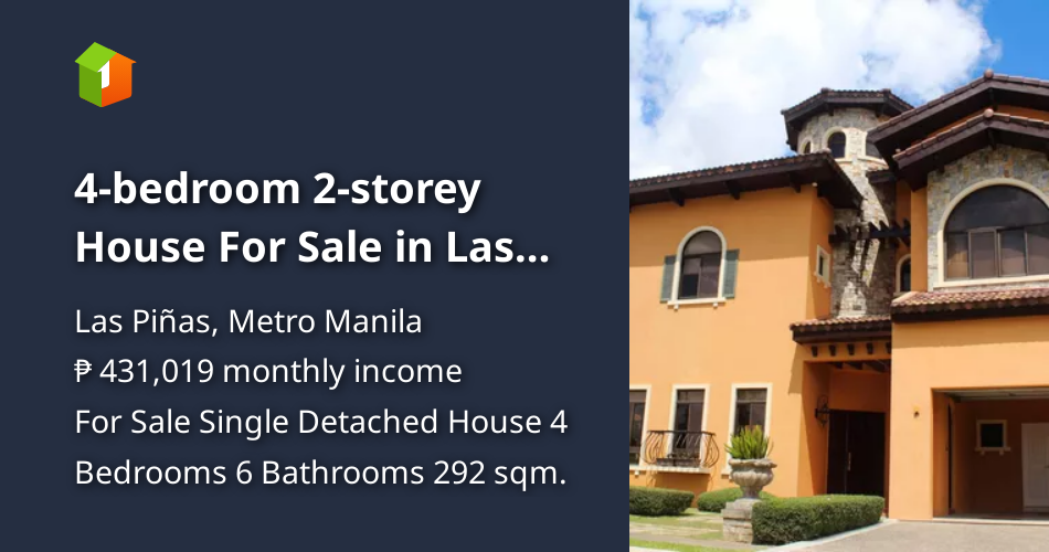 4-bedroom 2-storey House For Sale in Las Pinas [Houses and Lots 🏘️ ...