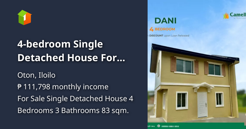 4-bedroom Single Detached House For Sale in Oton Iloilo [Houses and ...