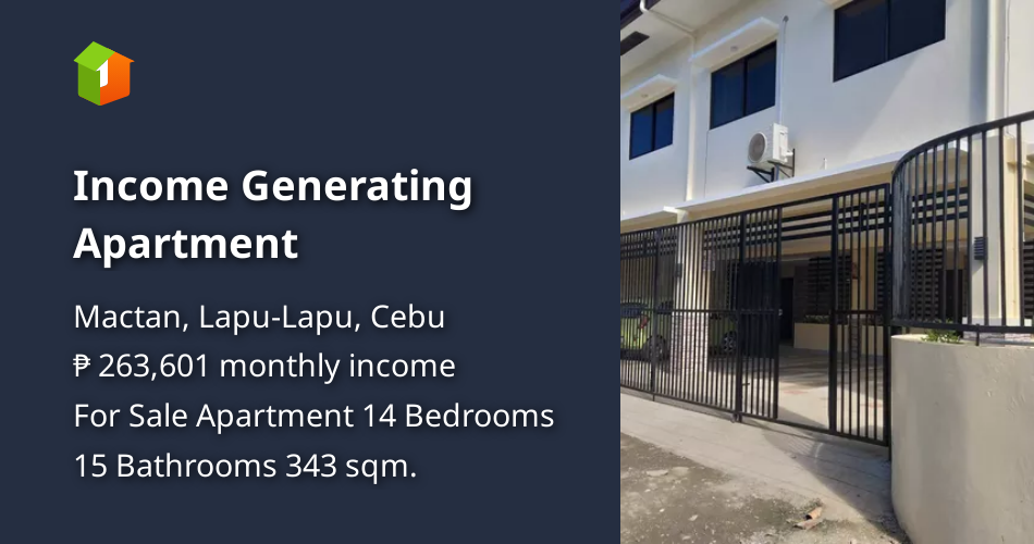 Income Generating Apartment [Condos 🏙️] (August 2024) in Mactan, Lapu ...