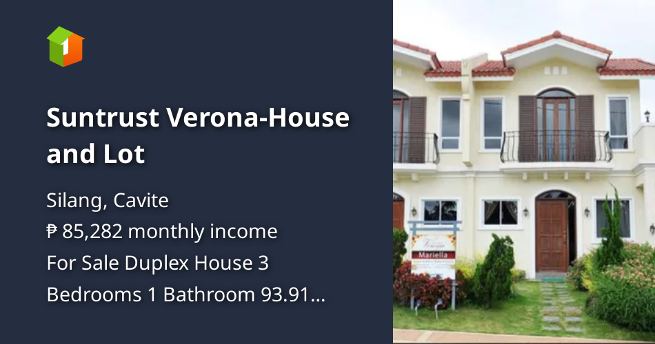 Suntrust Verona-House and Lot [Houses and Lots 🏘️] (April 2024) in ...