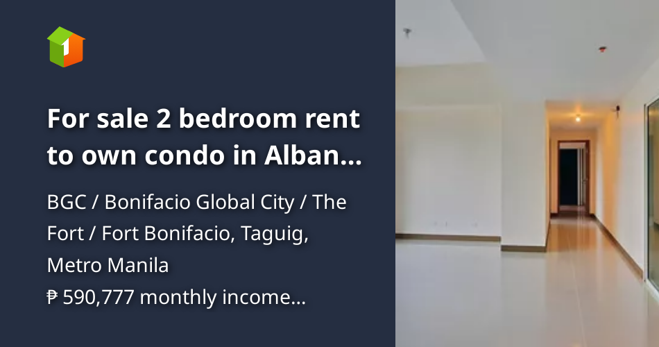 For sale 2 bedroom rent to own condo in Albany Mckinley West [Condos 🏙️ ...