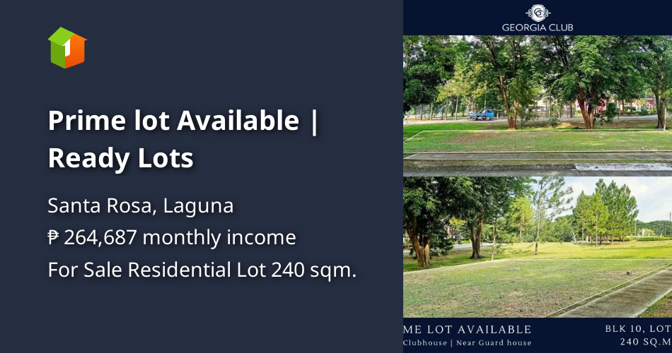 Prime lot Available | Ready Lots [Lots 🚜] (September 2023) in Santa ...