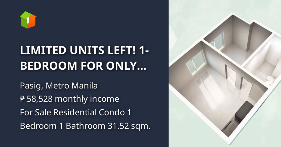 LIMITED UNITS LEFT! 1-BEDROOM FOR ONLY 6K/MONTH! [Condo 🏙️] (November ...