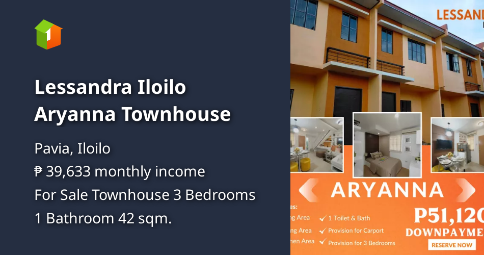 Lessandra Iloilo Aryanna Townhouse [Houses and Lots 🏘️] (July 2022) in ...