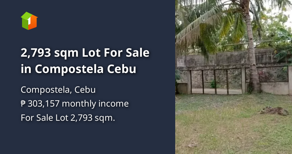 2,793 sqm Lot For Sale in Compostela Cebu [Lots 🚜] (July 2024) in ...