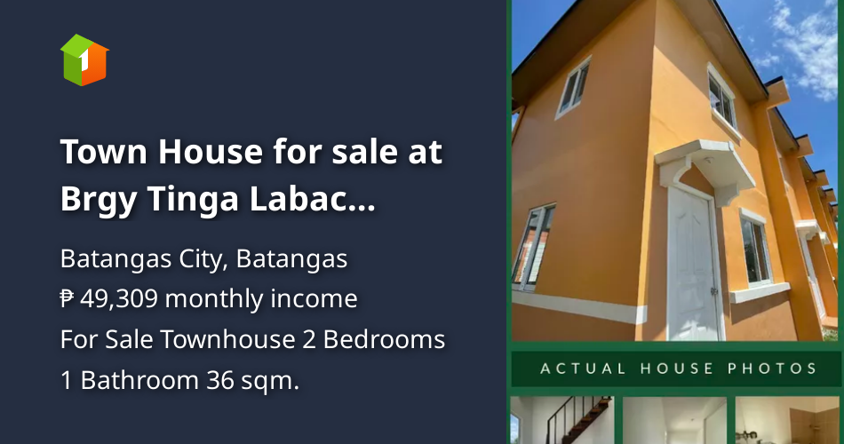 Town House for sale at Brgy Tinga Labac Batangas City [Houses and Lots ...