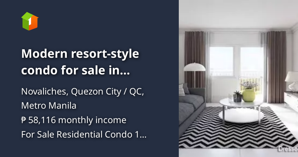 Modern resort-style condo for sale in Novaliches: Hill Residences by ...