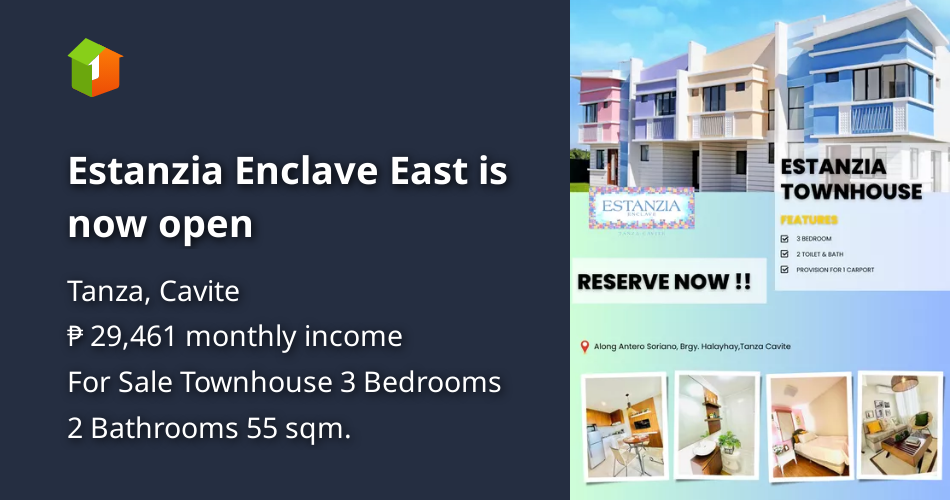 Estanzia Enclave East is now open [Houses and Lots 🏘️] (May 2024) in ...