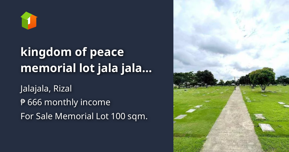 Kingdom of peace memorial lot jala jala rizal [Lots 🚜] (September 2025 ...