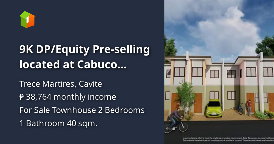 9K DP/Equity Pre-selling located at Cabuco Trece! [Houses and Lots 🏘️] (September 2025) in Trece ...