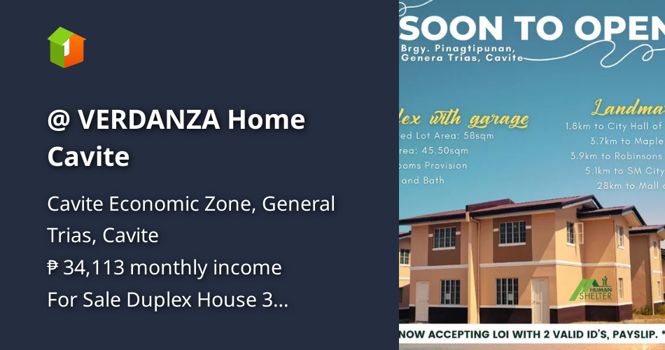 @ VERDANZA Home Cavite [Houses and Lots 🏘️] (May 2023) in Cavite Economic Zone, General Trias ...