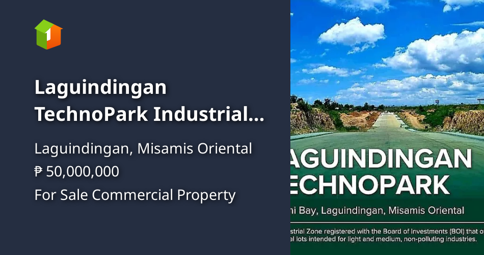 Laguindingan TechnoPark Industrial Lots [Commercial Properties 🏭] (May ...