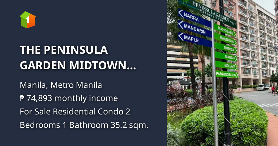THE PENINSULA GARDEN MIDTOWN HOMES MAGNOLIA TOWER [Condos 🏙️] (December ...