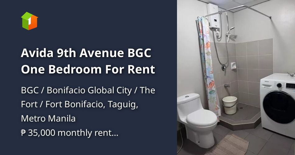 Avida 9th Avenue BGC One Bedroom For Rent [Condos 🏙️] (July 2024) in ...