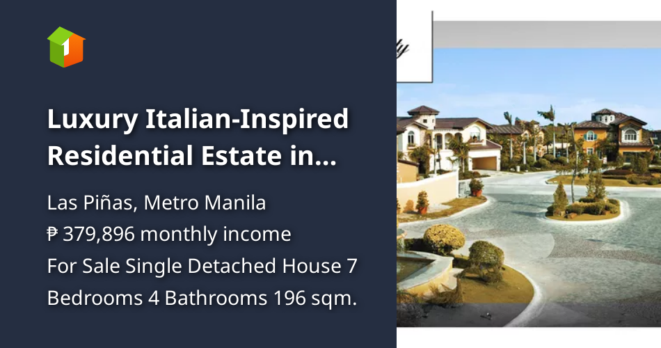 Luxury Italian-Inspired Residential Estate in Villar City by Brittany ...