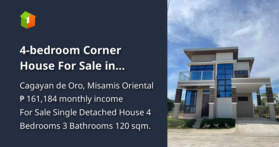 4-bedroom Corner House For Sale in Ignatius Enclave 2, Cagayan De Oro ...