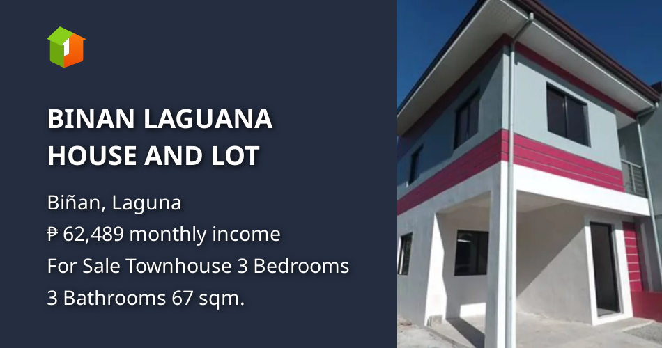 BINAN LAGUANA HOUSE AND LOT [Houses and Lots 🏘️] (June 2025) in Biñan ...