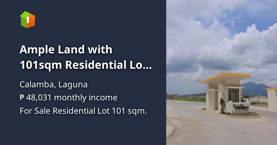Ample Land with 101sqm Residential Lot For Sale in Valle Alegre at ...