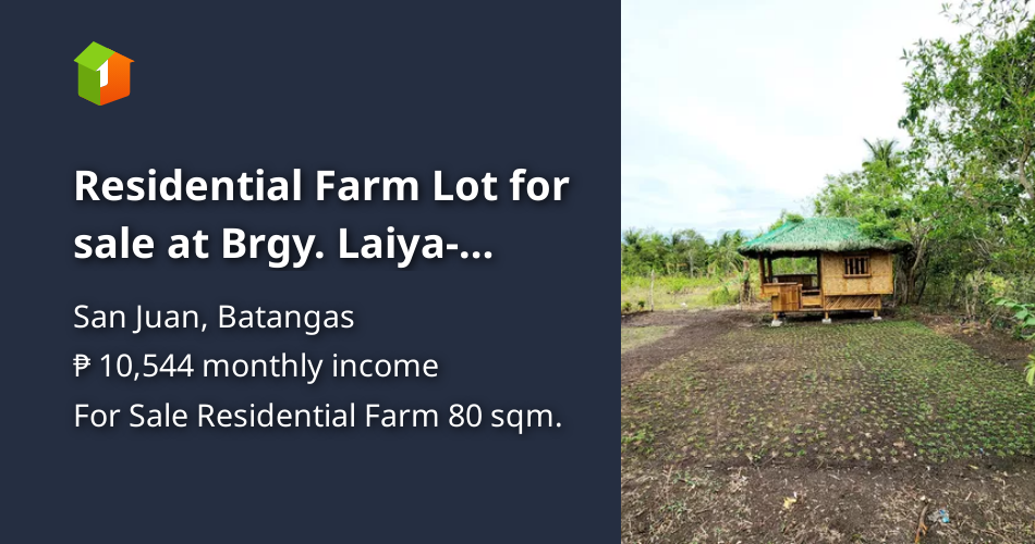 Residential Farm Lot for sale at Brgy. Laiya-Ibabao [Lots 🚜] (October ...