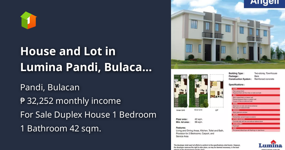 House and Lot in Lumina Pandi, Bulacan |Angeli Duplex [Houses and Lots ...