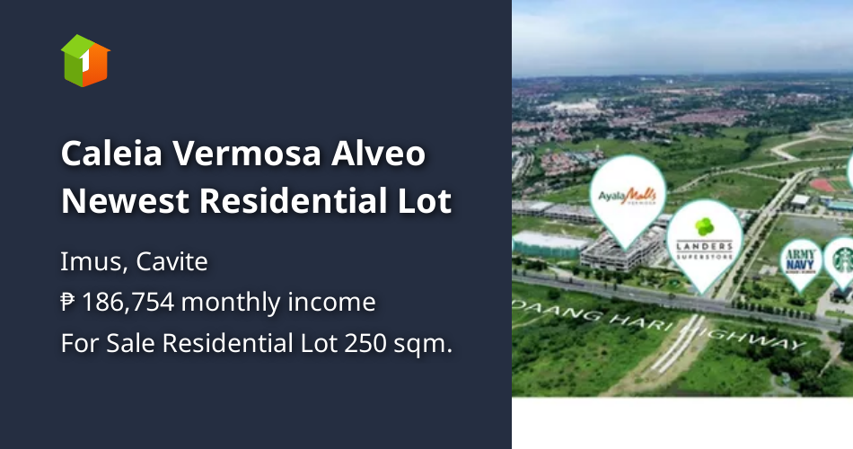 Caleia Vermosa Alveo Newest Residential Lot [Lots 🚜] (July 2025) in ...