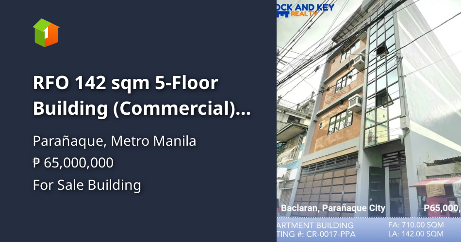 RFO 142 sqm 5-Floor Building (Commercial) For Sale By Owner [Commercial ...