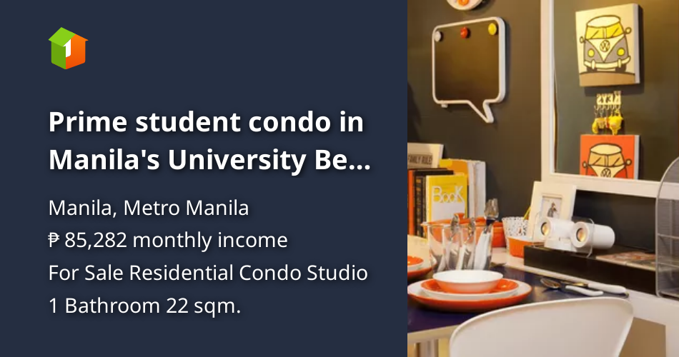 Prime student condo in Manila's University Belt - Crown Tower [Condos 🏙 ...
