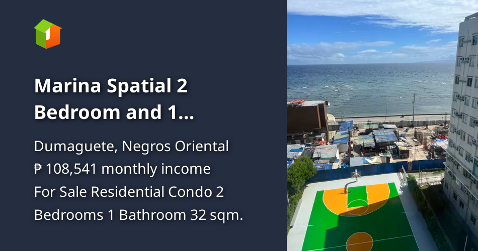 Marina Spatial 2 Bedroom • 1 Bathroom Fully Furnished [Condos 🏙️ ...
