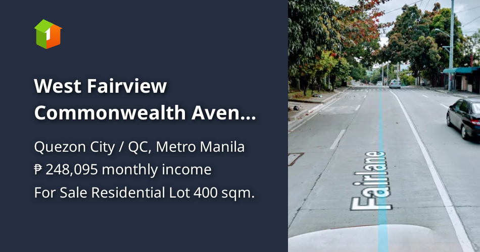 West Fairview Commonwealth Avenue Quezon City [Lots 🚜] (July 2022) in ...