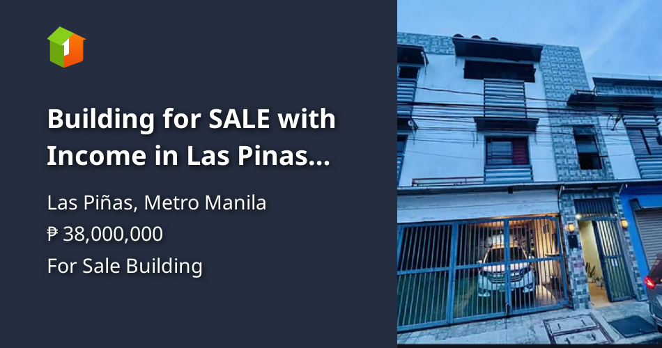 Building for SALE with Income in Las Pinas City [Commercial Properties ...