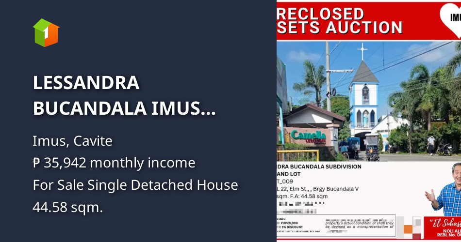 LESSANDRA BUCANDALA IMUS SUBDIVISION [Houses and Lots 🏘️] (June 2025 ...