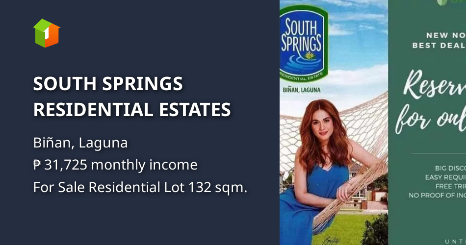 SOUTH SPRINGS RESIDENTIAL ESTATES [Lots 🚜] (December 2025) in Biñan ...