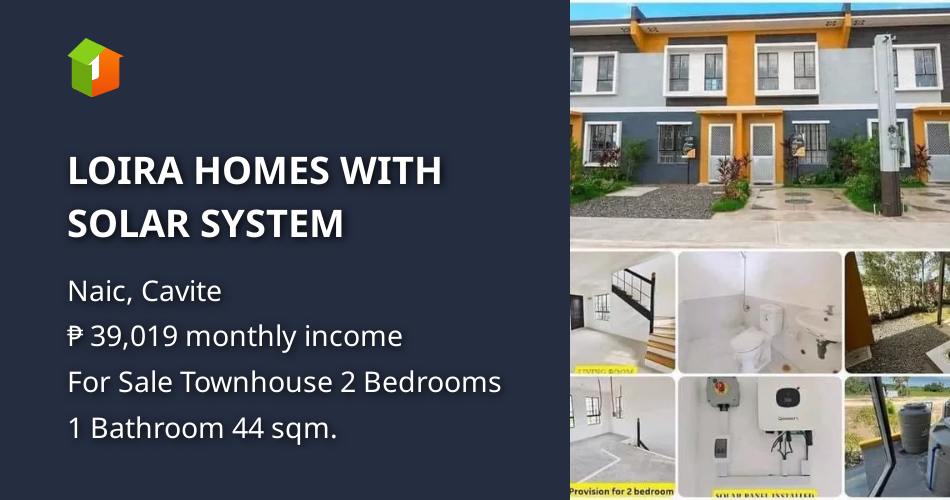 LOIRA HOMES WITH SOLAR SYSTEM [Houses and Lots 🏘️] (January 2026) in ...