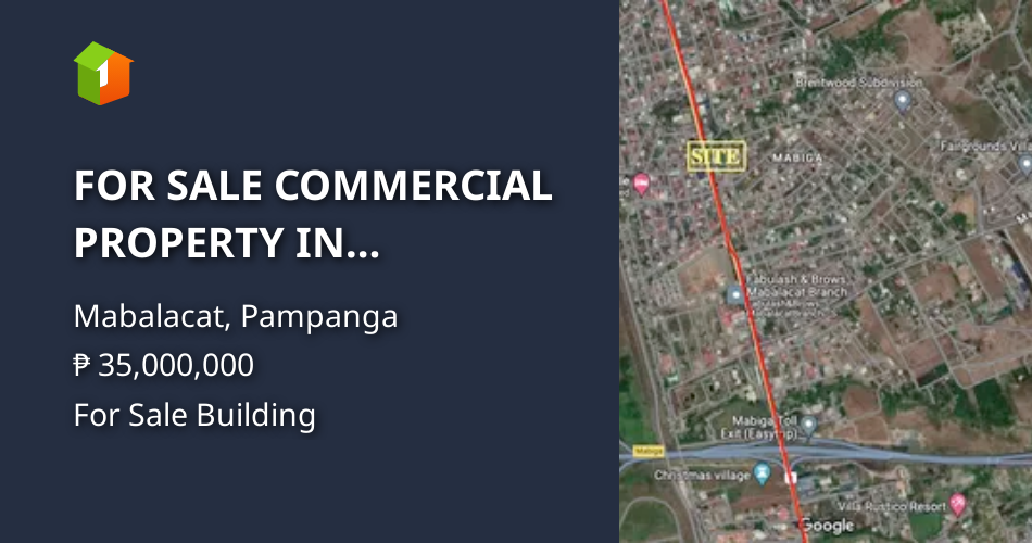 FOR SALE COMMERCIAL PROPERTY IN MABALACAT PAMPANGA ALONG MAC ARTHUR ...
