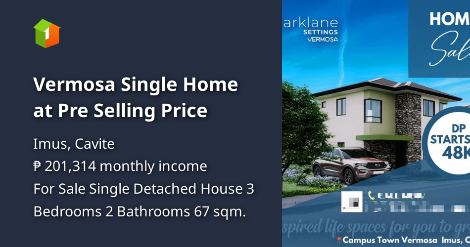 Vermosa Single Home at Pre Selling Price [Houses and Lots 🏘️] (August ...