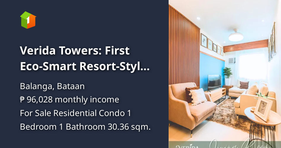 Verida Towers: First Eco-Smart Resort-Style Condominium in Balanga City [Condos 🏙️] (December ...