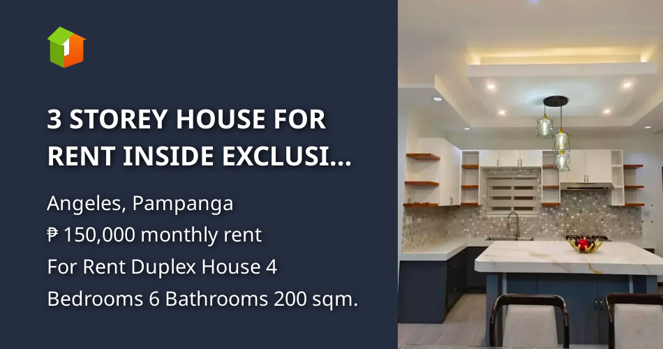 3 STOREY HOUSE FOR RENT INSIDE EXCLUSIVE SUBDIVISION! [Houses and Lots ...